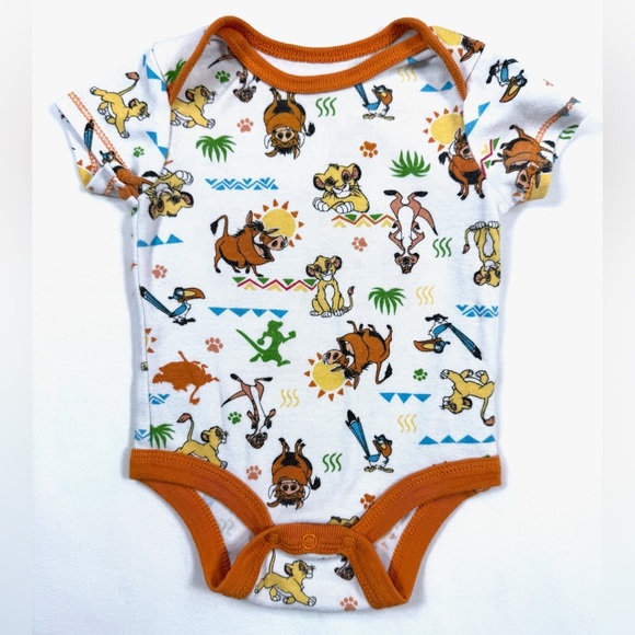 Disney | One Pieces | Disney Baby Lion King Infant Bodysuit 3m Playful ...